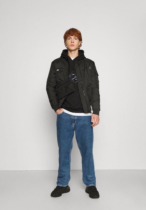 Night Addict Jersey con capucha - black/negro - Zalando.es