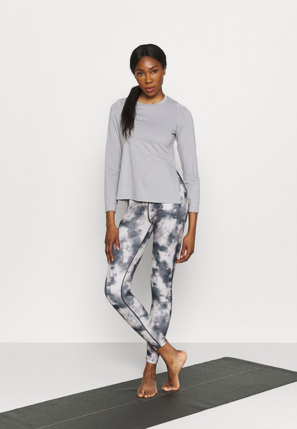 Nike Performance Långärmad tröja - black/iron grey/svart - Zalando.se