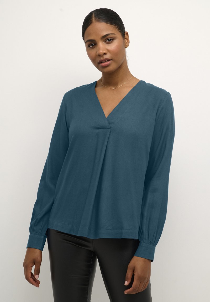 Kaffe KAKELLY - Blouse - legion blue/bleu - ZALANDO.FR