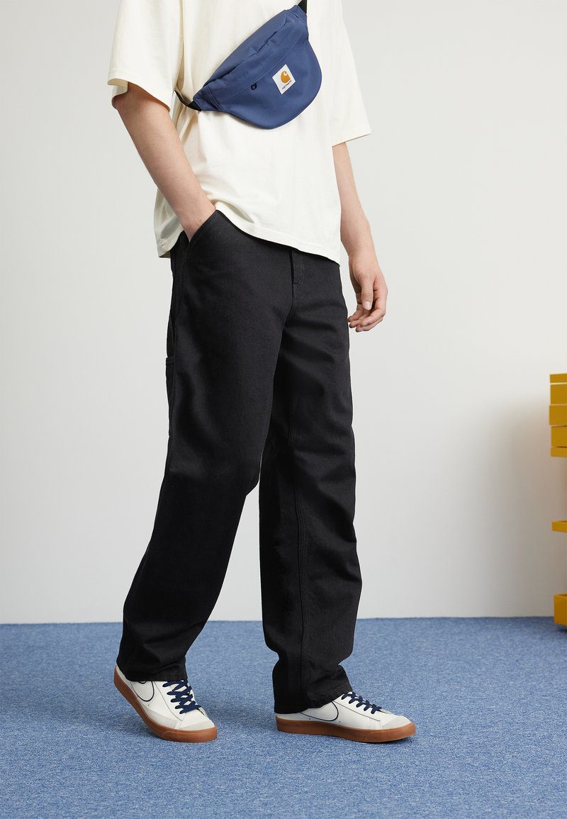 Carhartt WIP SINGLE KNEE PANT - Jeans Relaxed Fit - black rinsed ...
