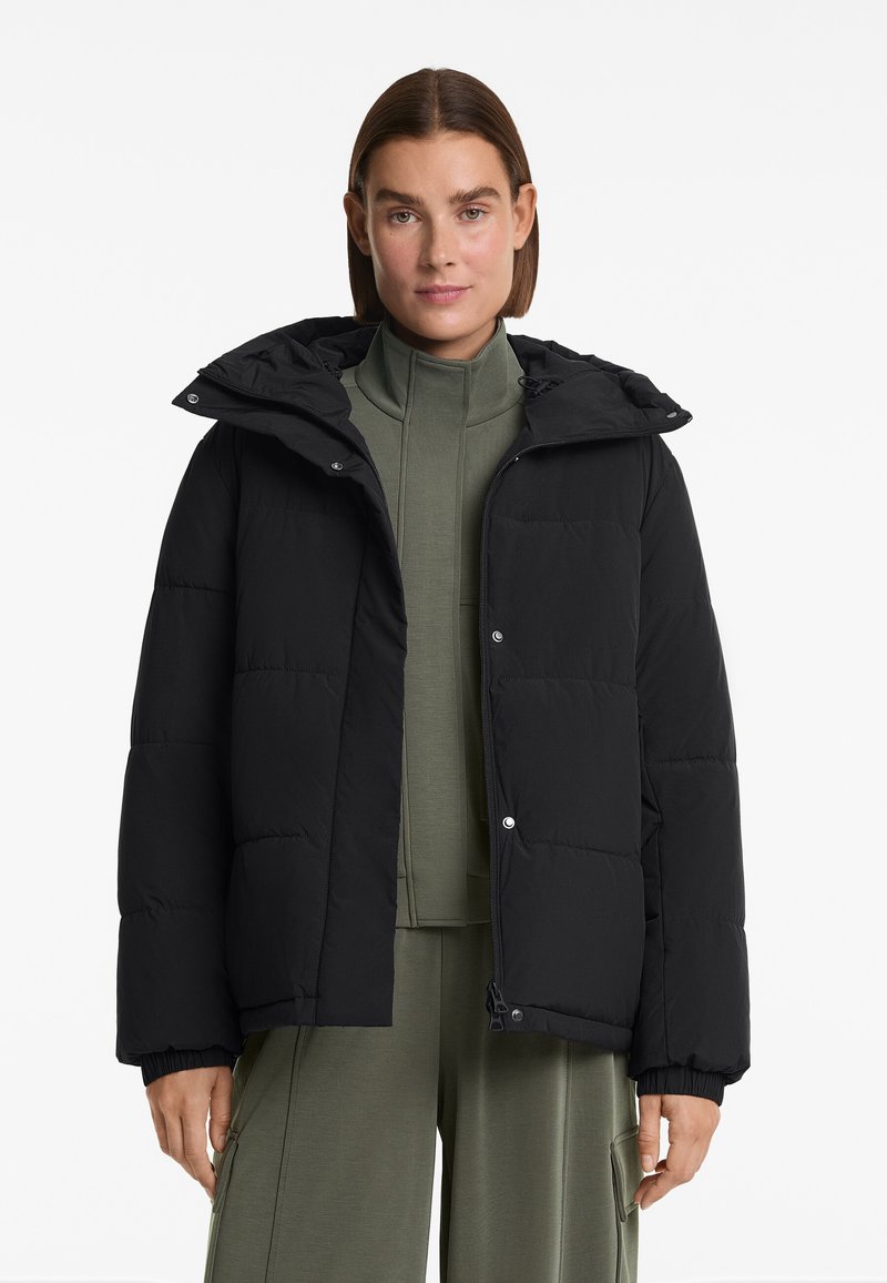 OYSHO PRIMALOFT - Winter jacket - black - Zalando.ie