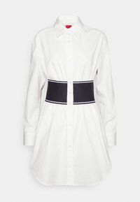 HUGO KUGIMA - Blousejurk - white/crème - Zalando.be