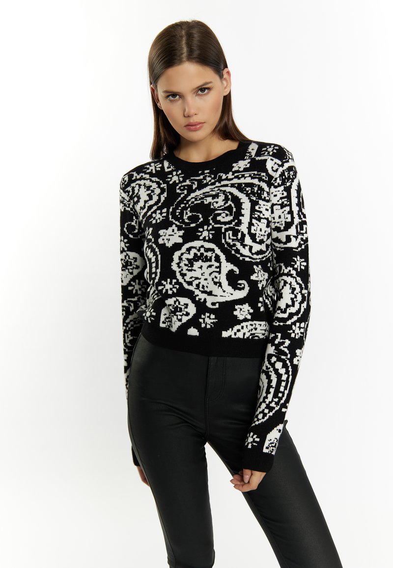 myMo ROCKS Strickpullover - schwarz - Zalando.at