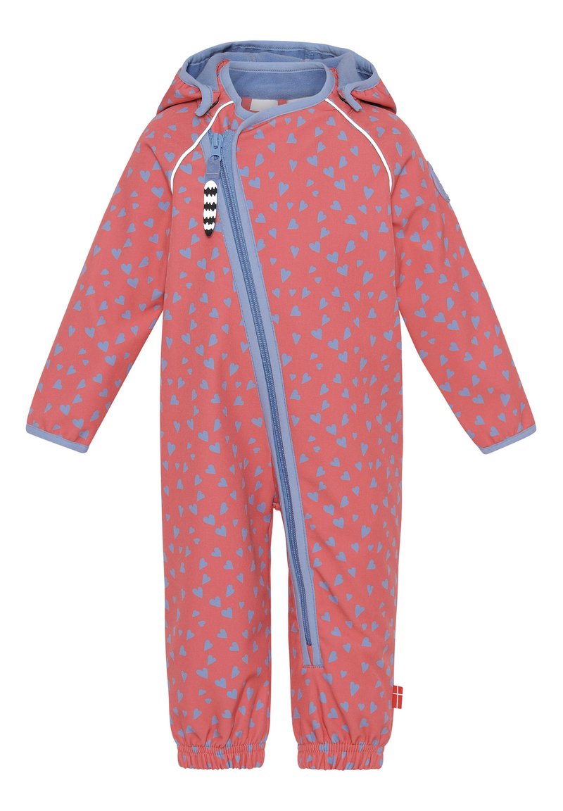 Racoon Outdoor EVA - SOFTSHELL - Skipak - coral light blue/blauw ...