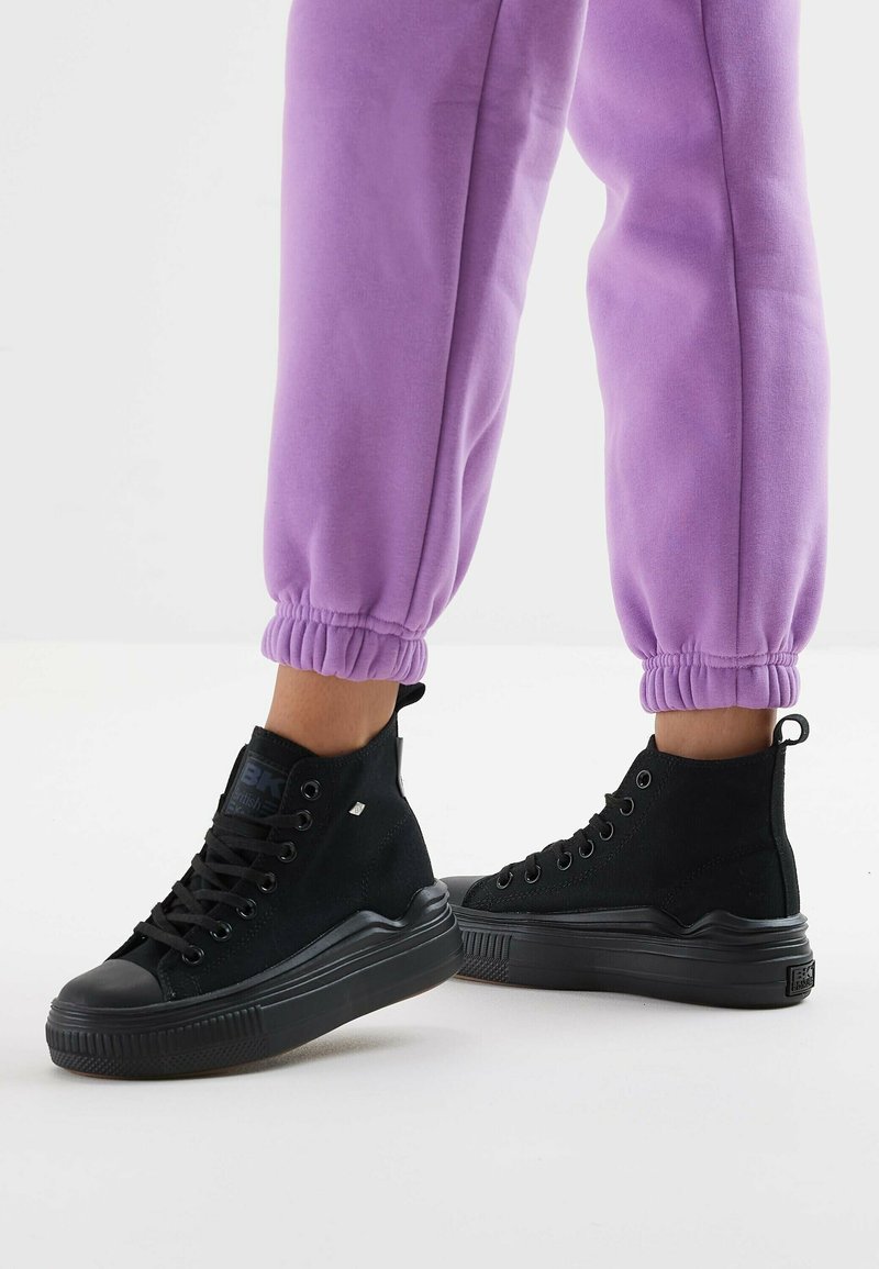 British Knights KAYA FLOW MID - Sneakers hoog - black black/zwart ...