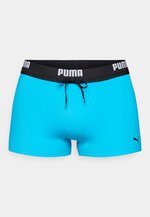 Puma SWIM MEN LOGO TRUNK - Swimming trunks - speed blue/blue - Zalando ...