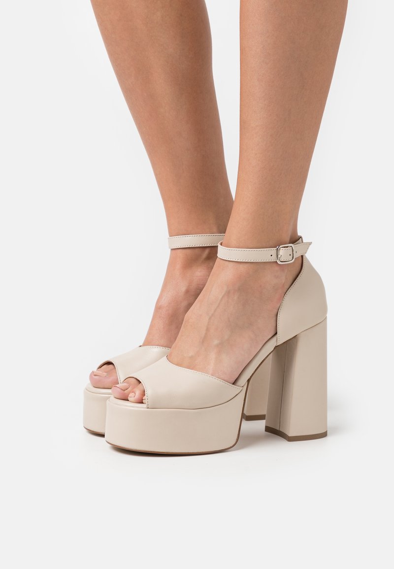 Pavement GAILE - High heeled sandals - beige - Zalando.ie