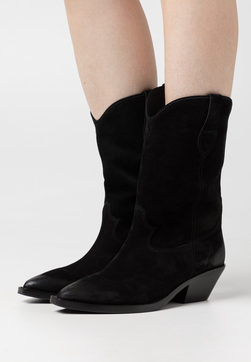 Ash DALTON - Kauboi-/mootorrattasaapad - black/must - Zalando.ee