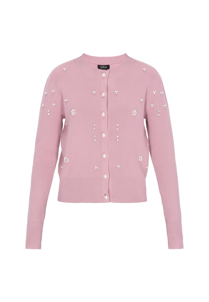 usha Strickjacke - dark rose/rosa - Zalando