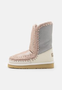 Mou ESKIMO COLOR BLOCK - Cizme de iarnă - dust/multicolor - Zalando.ro