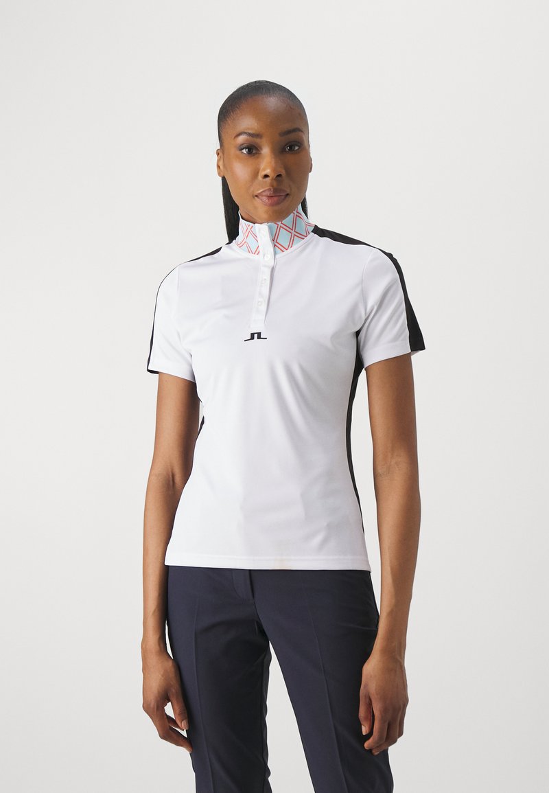 J.LINDEBERG Sports PIP - Sport T-Shirt - white/weiß - Zalando.at