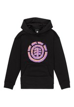 Element TREE LOGO - Jersey con capucha - black/negro - Zalando.es