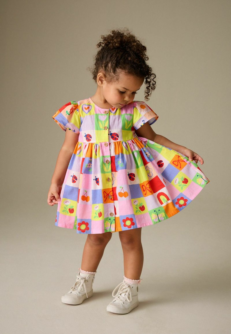 Next REGULAR FIT - Day dress - multi character/pink - Zalando