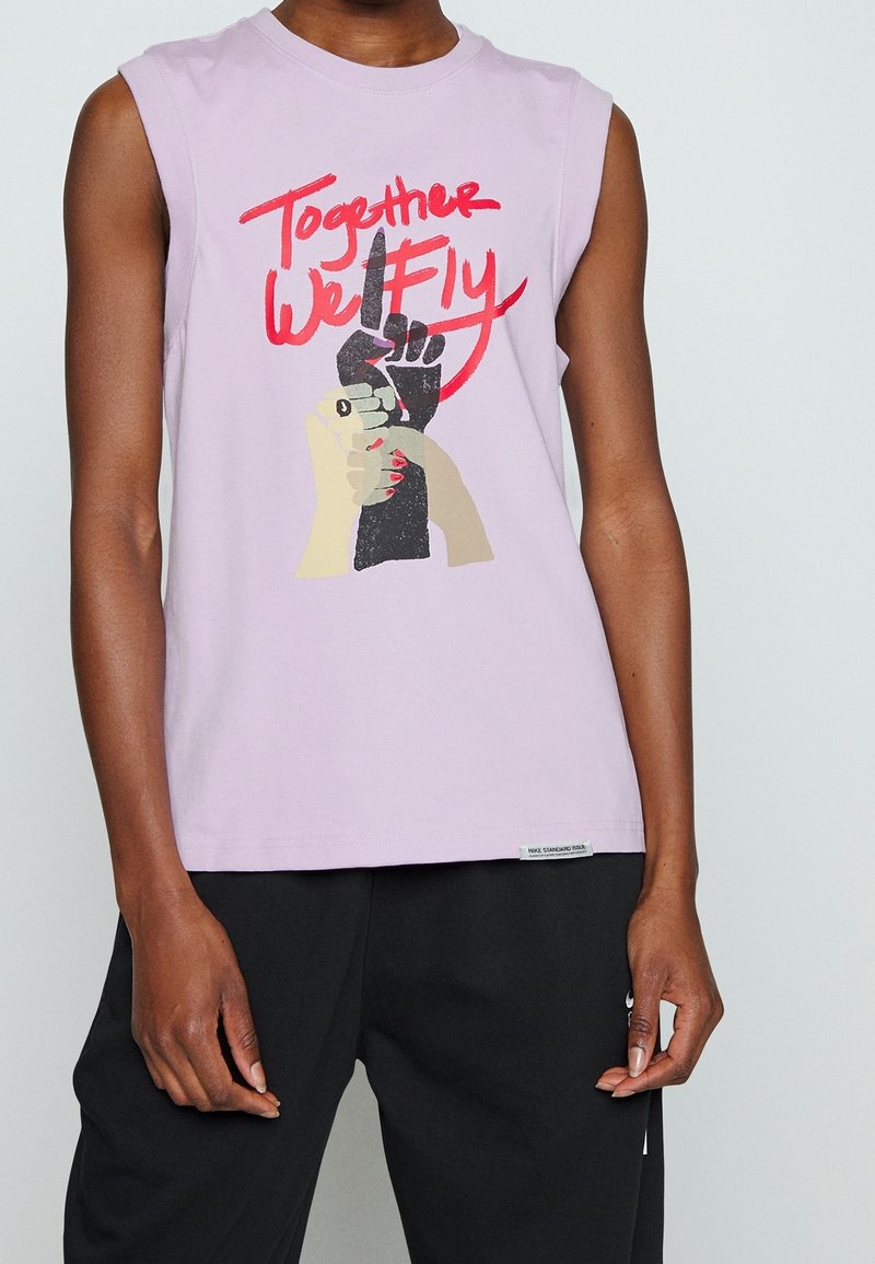 Nike Performance Débardeur - lilac/lilas - (Seconde main) - ZALANDO.FR