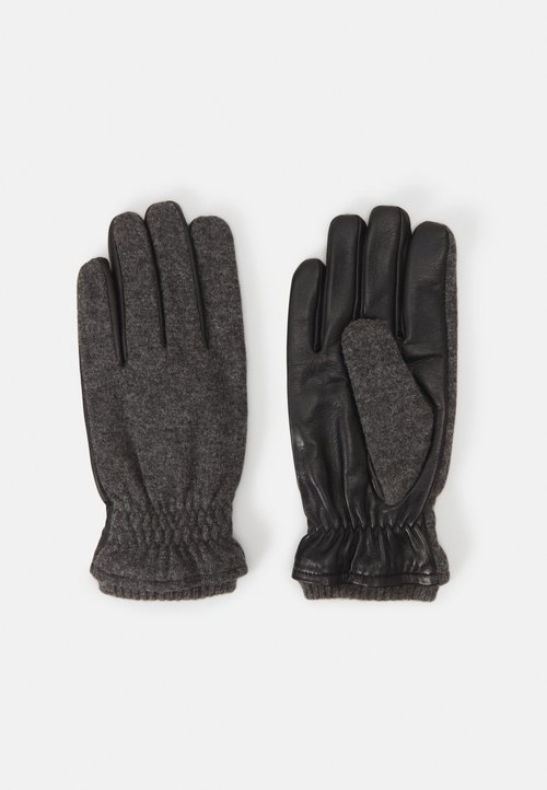 Tommy Hilfiger ESSENTIAL BEANIE & GLOVES SET - Fingerhandschuh - black/schwarz - Zalando.ch