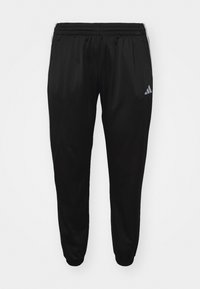 adidas Sportswear 3-STRIPES TRACK PLUS SIZE - Tracksuit bottoms - black ...