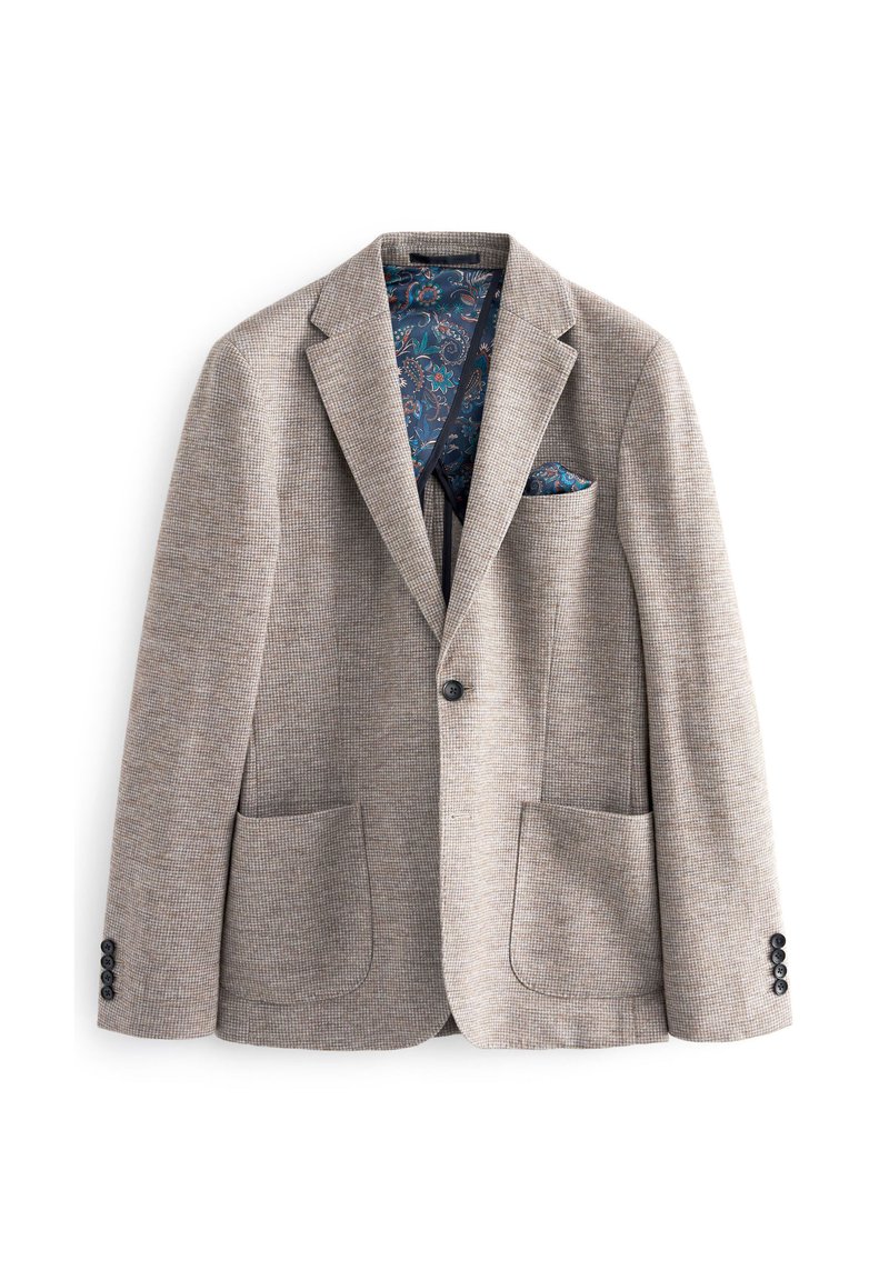 Next SLIM FIT ITALIAN SIGNATURE TWO BUTTON - Sakko - neutral/beige ...