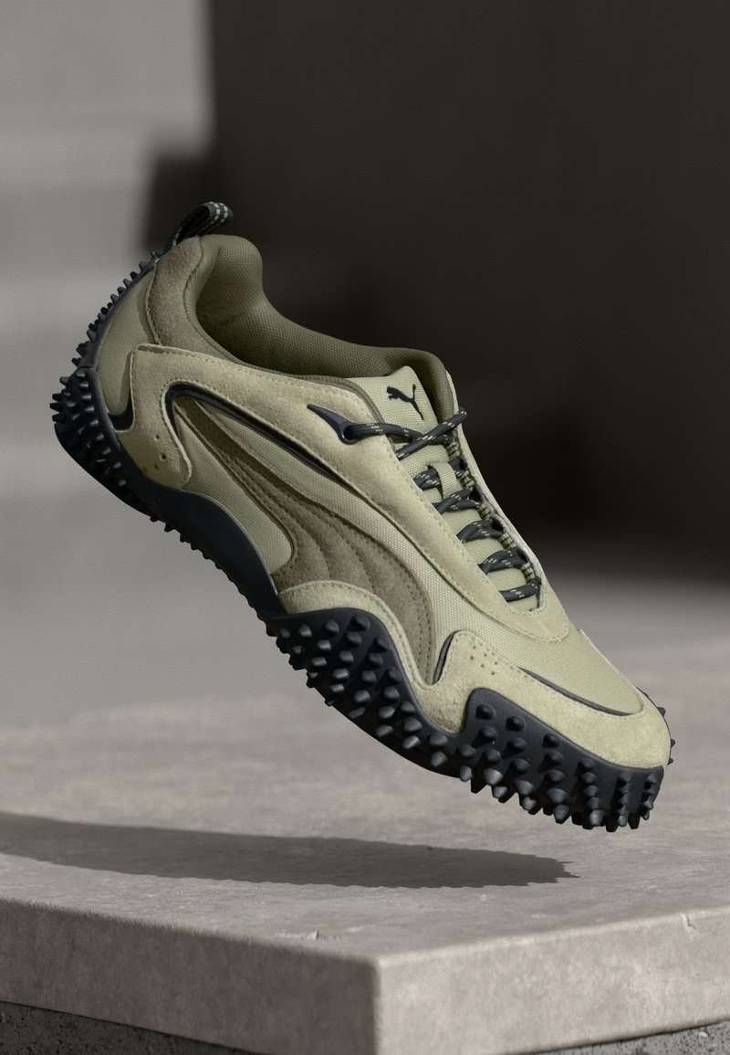 Puma MOSTRO XC PRIME UNISEX - Trainers - lux army/loden green/khaki ...