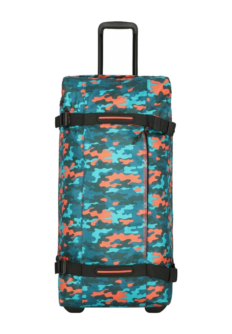 American Tourister URBAN TRACK - Wheeled suitcase - camo print/coral ...