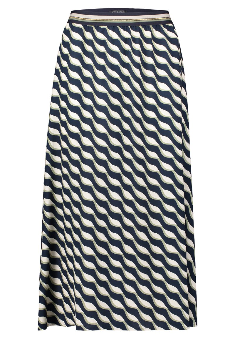 Betty Barclay SCHLUPF MIT ELASTISCHEM BUND - A-Linien-Rock - dark blue ...