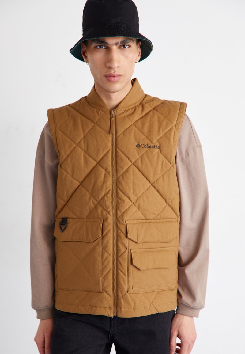 Columbia RAD PADDED™ VEST - Waistcoat - delta/camel - Zalando.ie