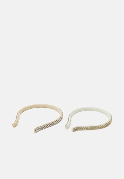 Loeffler Randall ANYA HEADBAND 2 PACK - Hair styling accessory - gold ...