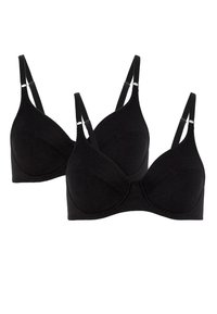 BeeDees ROCK N ROLL W 2-ER PACK - Bügel BH - schwarz - Zalando.at