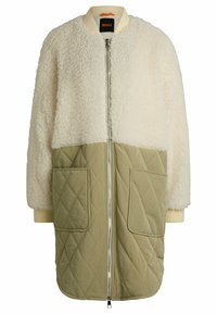 BOSS Winter coat - natural eighteen/off-white - Zalando