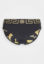 Versace SWIM LOW RISE VITA - Swimming briefs - nero greca oro/black ...