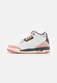 Jordan AIR JORDAN 3 RETRO UNISEX - Ghete baschet - white/anthracite/red ...