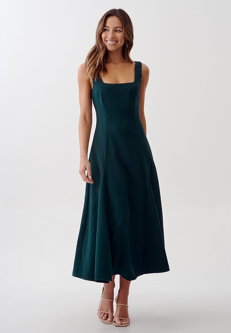 TUSSAH VANITY MIDI - Robe de jour - emerald/vert foncé - ZALANDO.FR