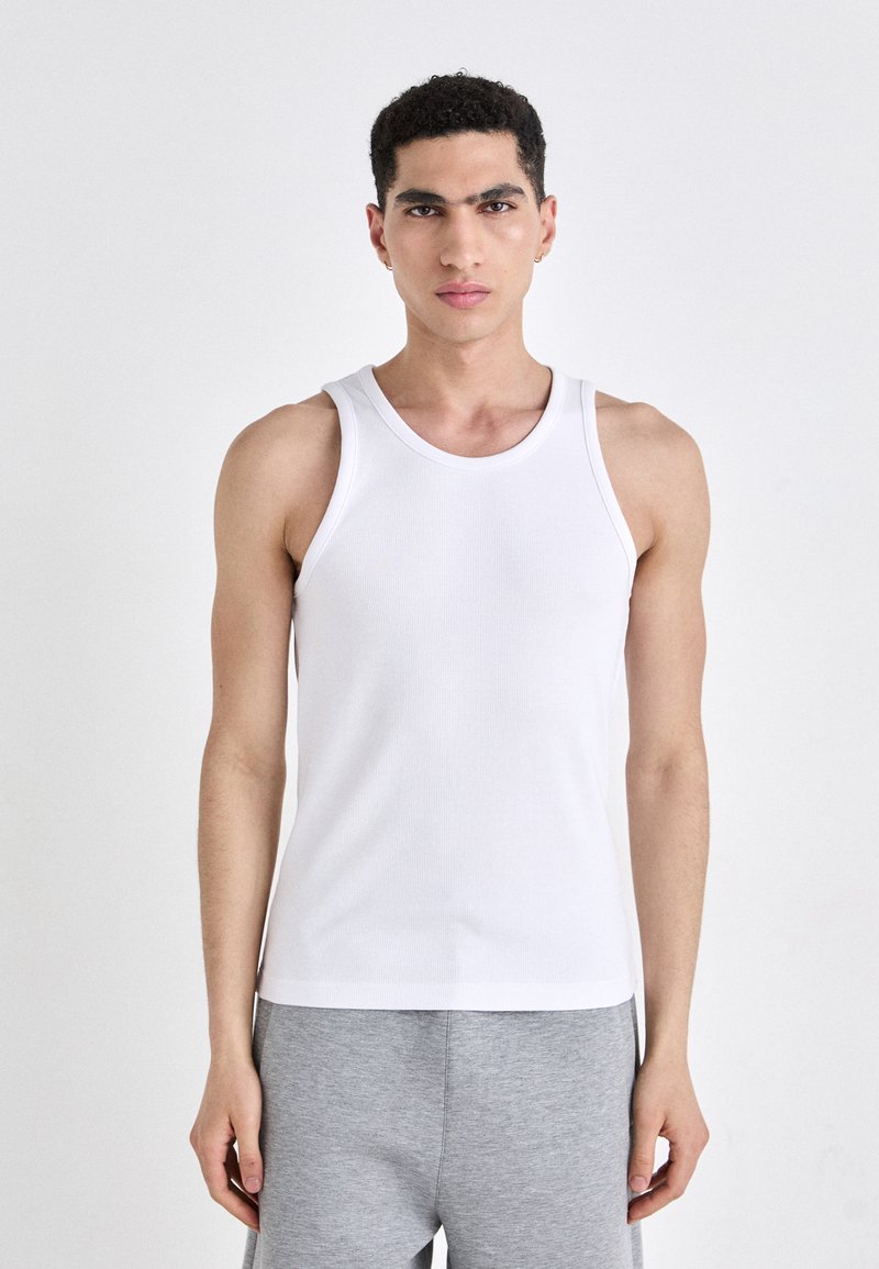 Weekday REGULAR TANK - Top - white - Zalando.ie