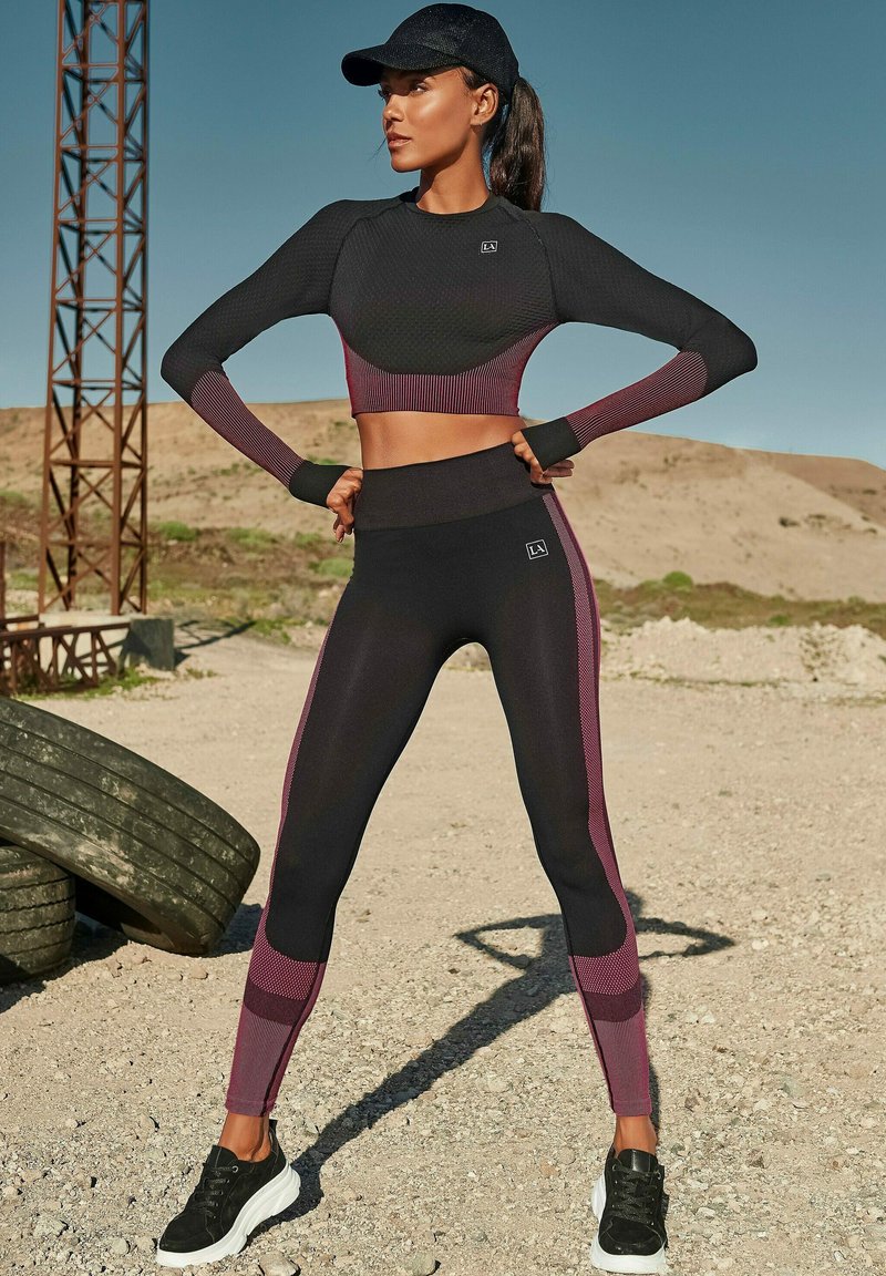 LASCANA Active Collant - schwarz/nero - Zalando.it