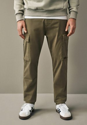Next RELAXED FIT PARACHUTE - Pantalon cargo - khaki green/vert - ZALANDO.FR