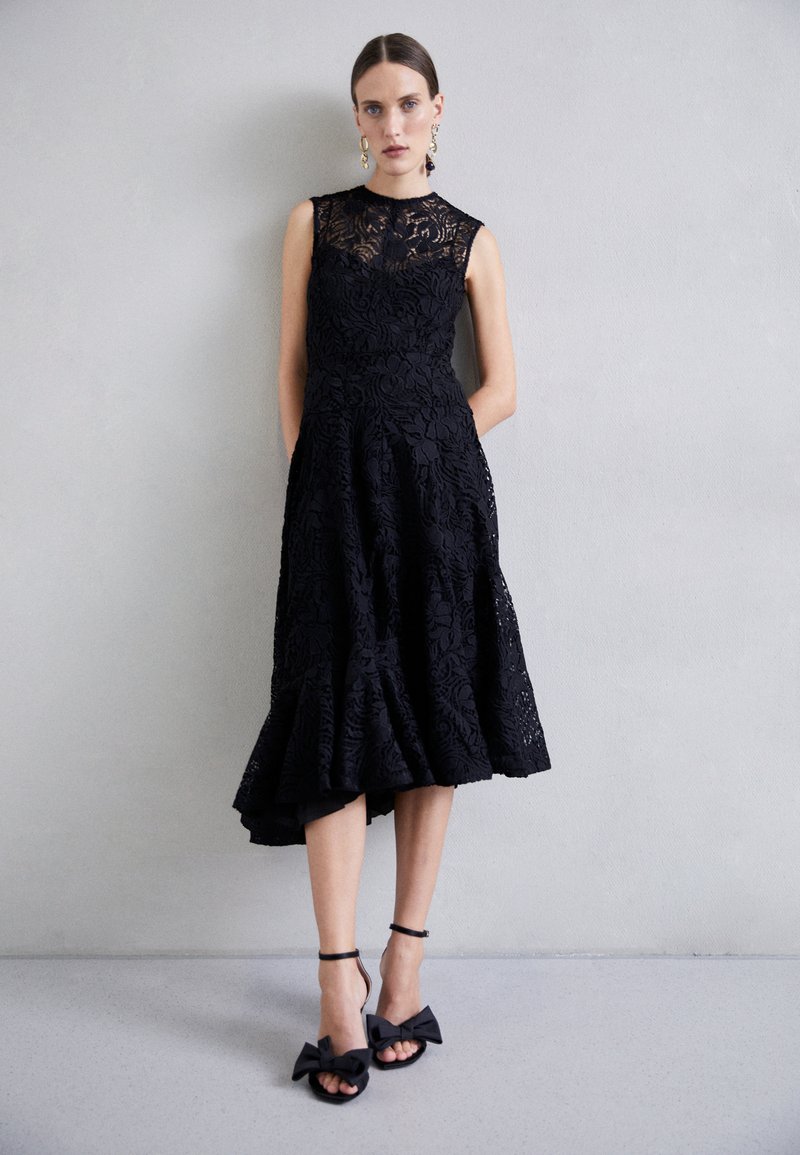 Erdem SLEEVELESS HEM DRESS - Cocktailkjole - black/svart - Zalando.no