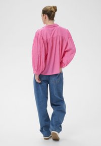 Kaffe GABRIELA - Button-down blouse - pink power/pink - Zalando
