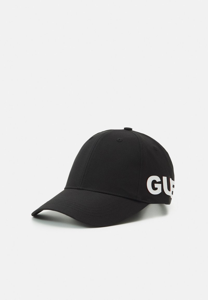 Guess MAXI LOGO BASEBALL CAP UNISEX - Cap - black - Zalando.co.uk
