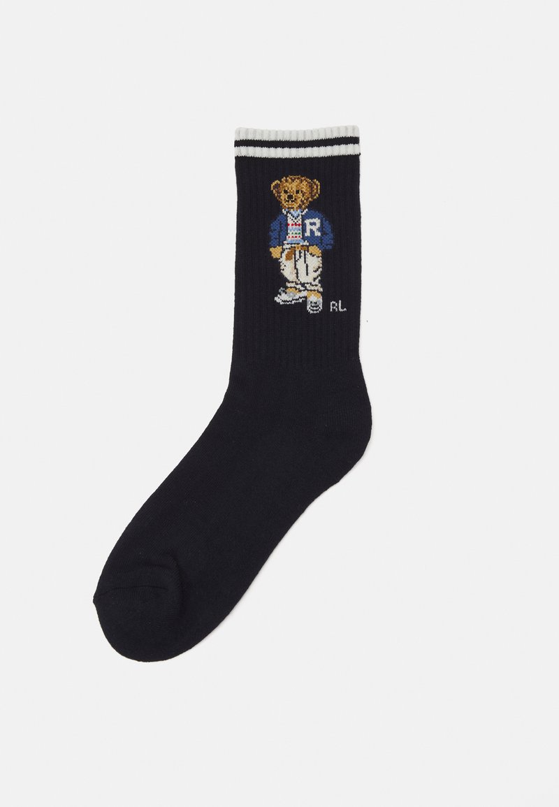 Polo Ralph Lauren PREPPY SPORT CREW SOCK SINGLE - Socks - navy/dark ...