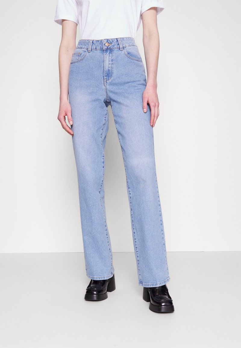 Object Tall OBJMARINA - Jeans straight leg - light blue denim/ljusblå ...