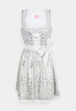 Krüger Dirndl Dirndl - grey/grå - Zalando.se