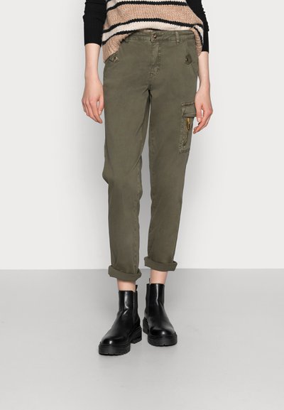 Cream ZOLY PANT - Cargohose - sea turtle/khaki - Zalando.ch