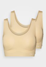 Sloggi FEEL 2 PACK - Brassière - beige - ZALANDO.FR