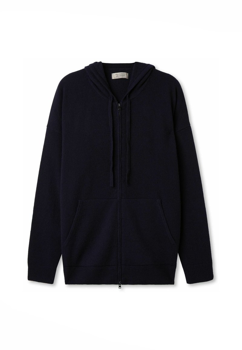 Falconeri ULTRASOFT - Strickjacke - navy blue/royal - Zalando