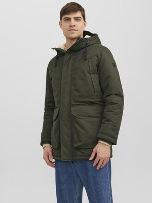 Jack & Jones PREMIUM JPRBLAKEEN - Wintermantel - black/schwarz - Zalando.de