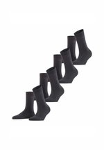 Esprit SOLID 4-PACK - Sokken - anthra mel/antraciet gemêleerd - Zalando.nl