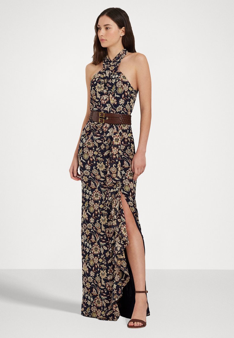 Lauren Ralph Lauren TOBELLE SLEEVELESS GOWN - Occasion wear - navy ...