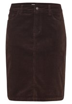 PULZ MILA - Pencil skirt - java/brown - Zalando.ie