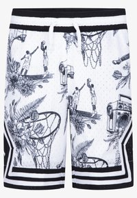 Jordan DIAMOND - Shortsit - white/black/valkoinen - Zalando.fi