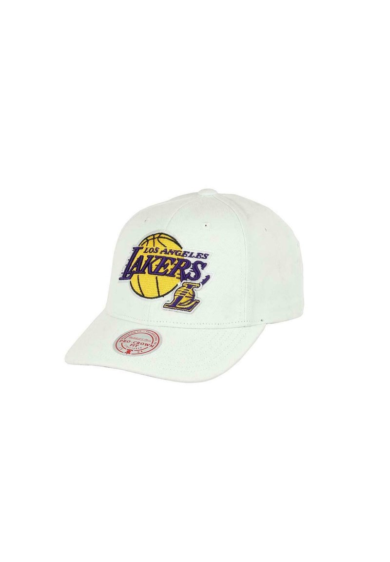 Mitchell & Ness LOS ANGELES LAKERS NBA ALL IN PRO CROWN FIT SNAPBACK ...