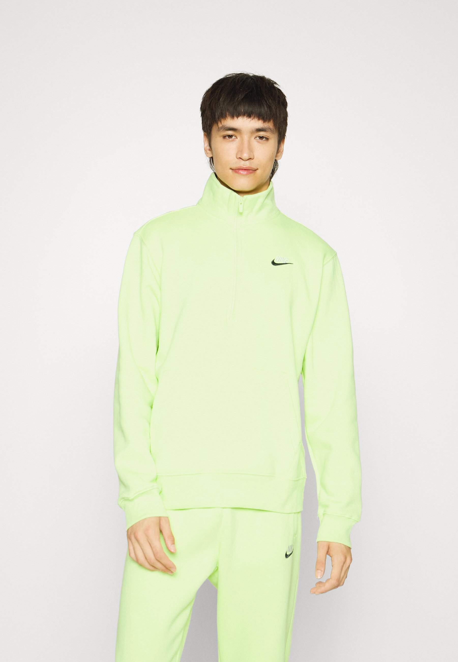 neon green nike tracksuit